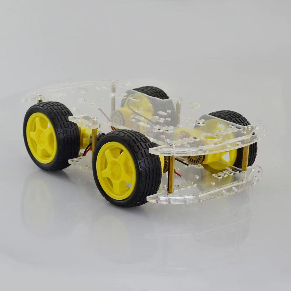 Car 4WD Robot Chassis – Circuit World Electronics